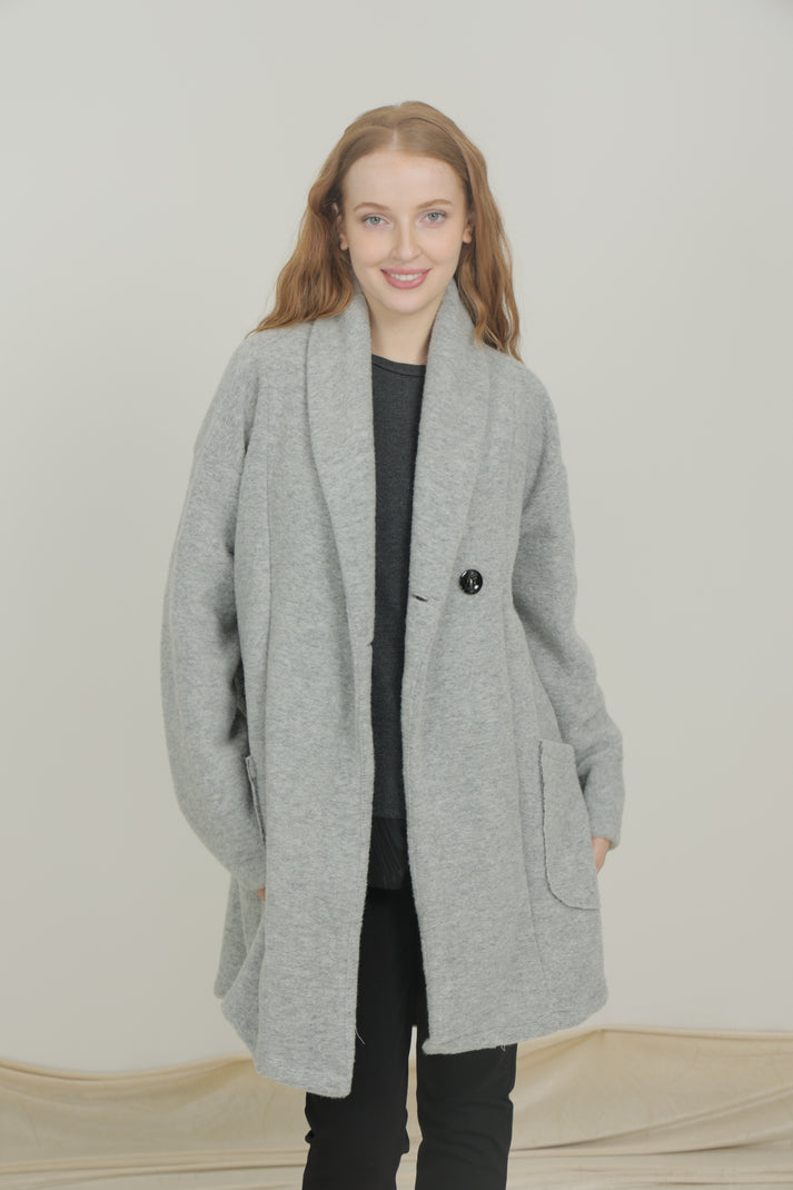 LONG WOOL JACKET – WEDNESDAYLULU
